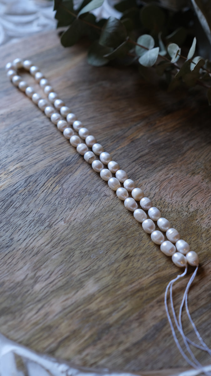 Fresh Water Pearl Strand 5-6mm – Refine & Wire
